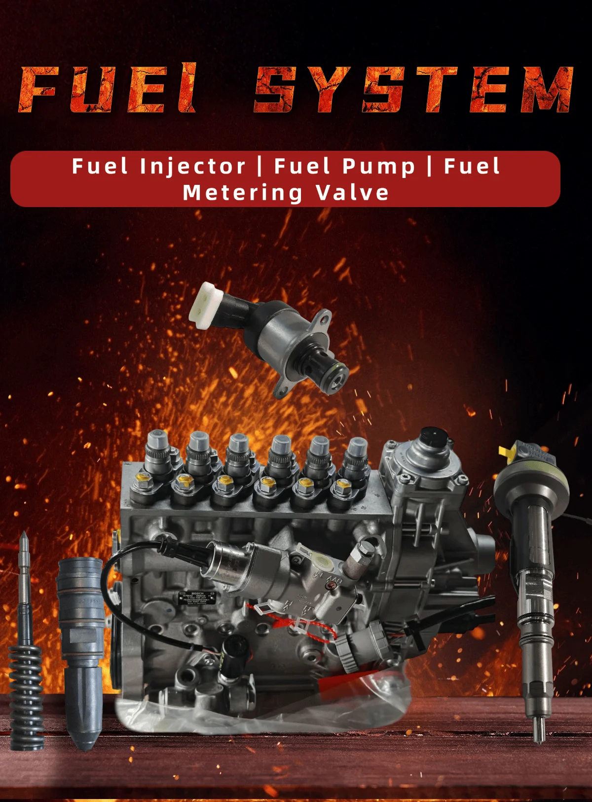 Fuel Injection Pump for Cummins Truck Excavator Engine Parts 4295923/ ...