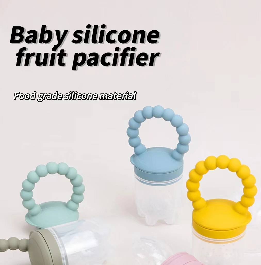 Wholesale Baby Fruit Pacifer Easy To Clean Soft Silicone Fruit Feeder ...