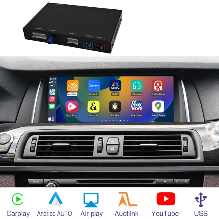 NBT System Android Auto Wireless Multimedia Video Interface Carplay F10 ...