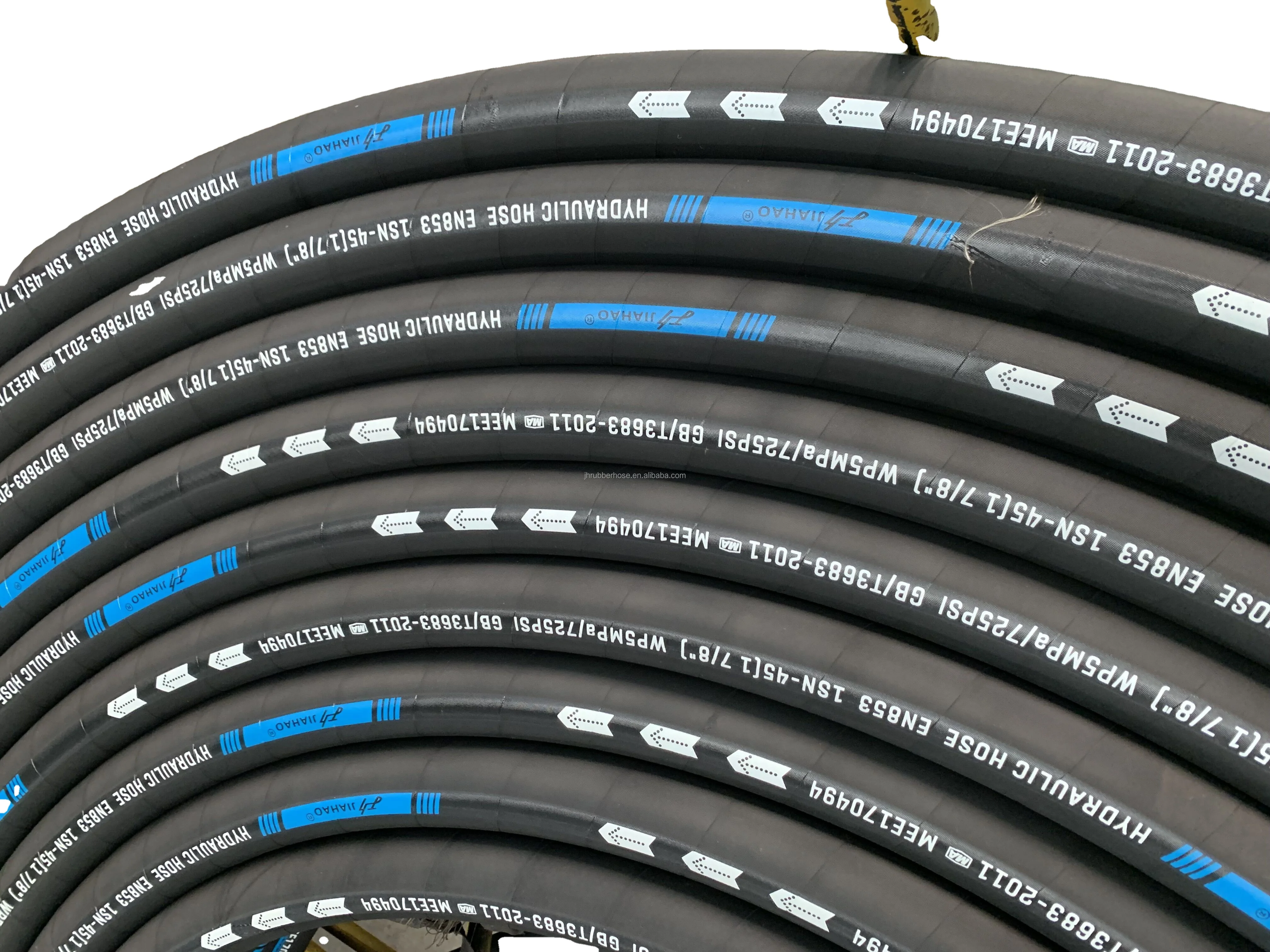 Super Factory Tractor Flex Wire Sae 100 R1 R2 At 1sn Flexible Braided ...