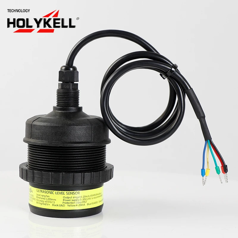 Holykell 공장 Ue3003 0-10 메터 4-20ma 초음파 수위 센서 - Buy Holykell Ultrasonic ...