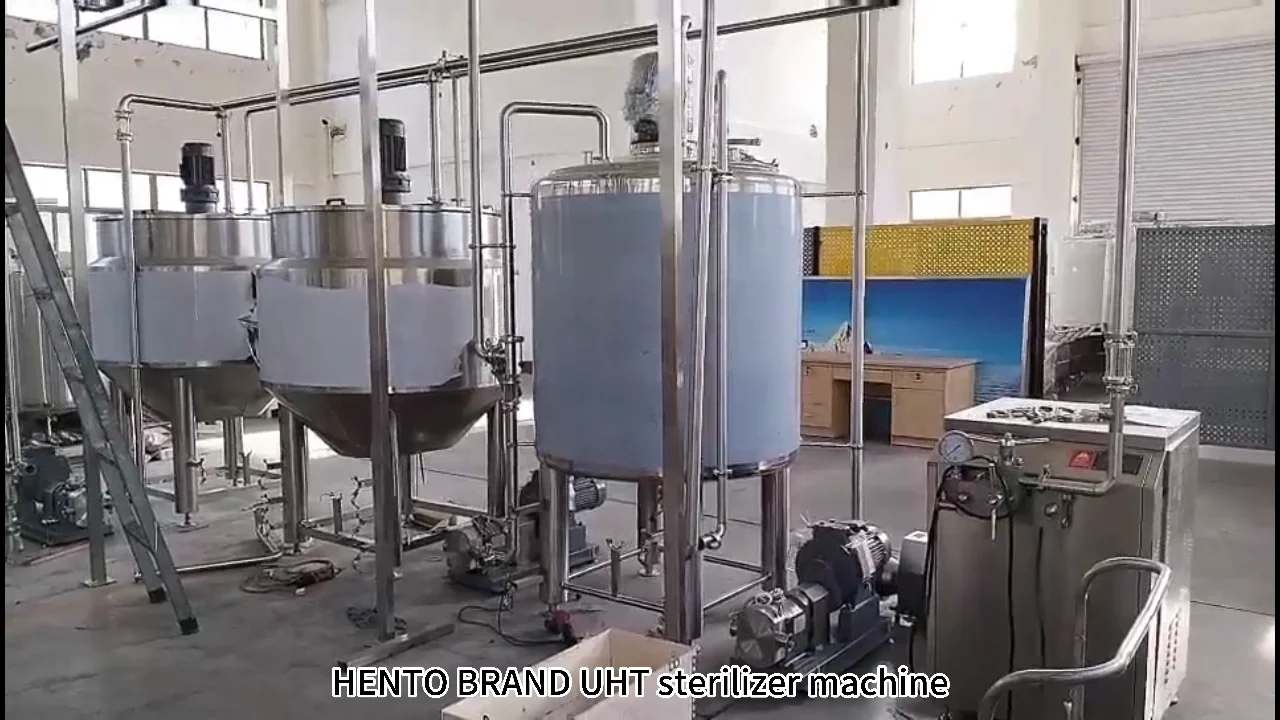 High Configuration Tubular Sterilizer / Uht Milk Sterilizer / Uht ...