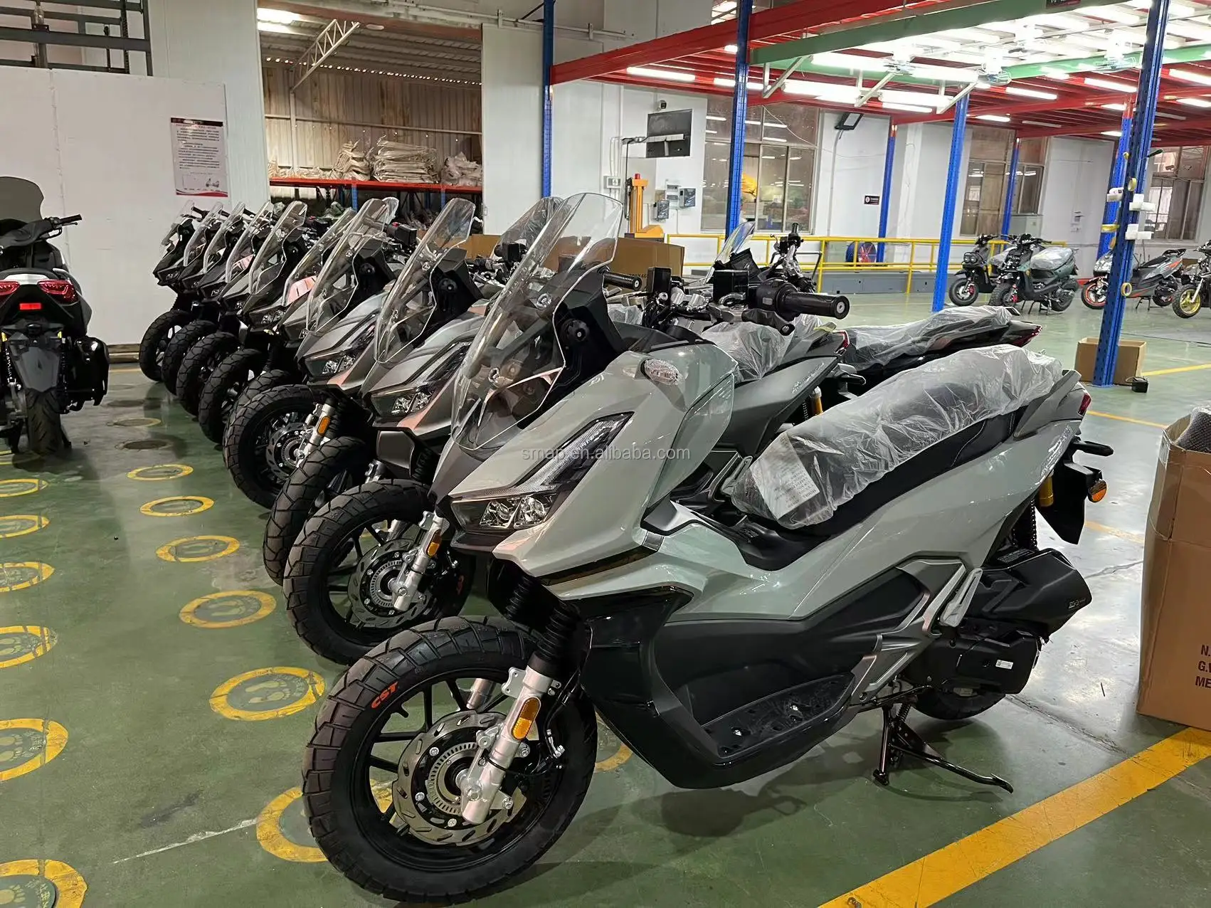 2026 Powerful Xmax200CC Gasoline Motorcycle Max Speed125KMH Jinlang ...
