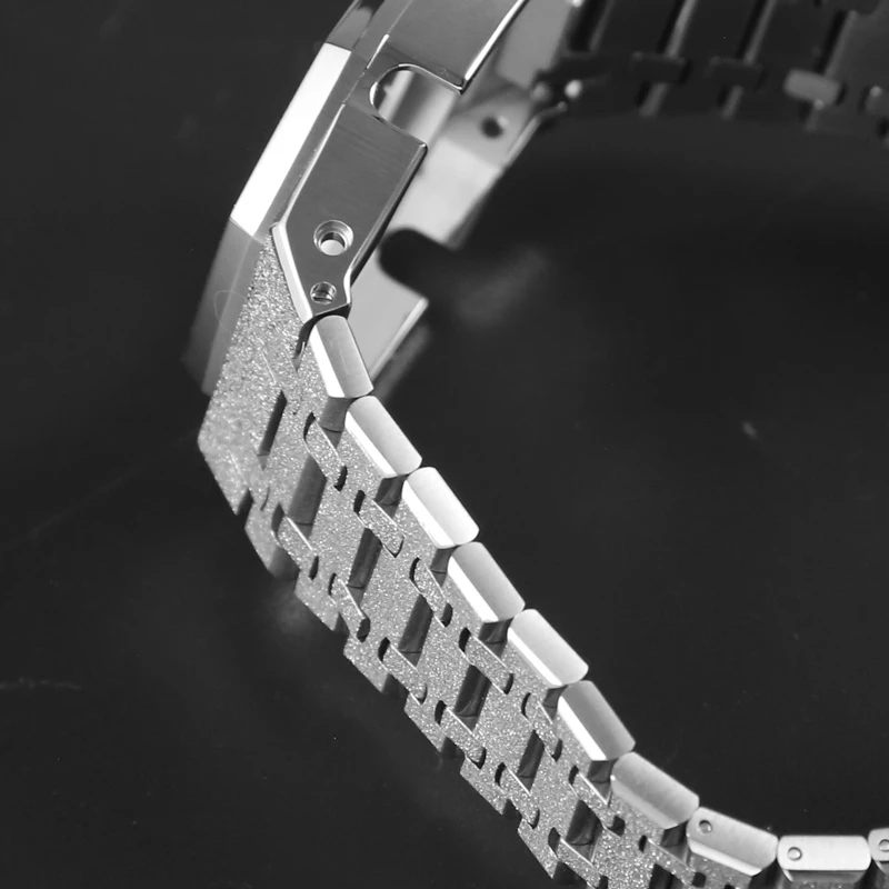 G Shock Ga2100 Modified Bezel Replacement Band Sand Blast Stainless ...