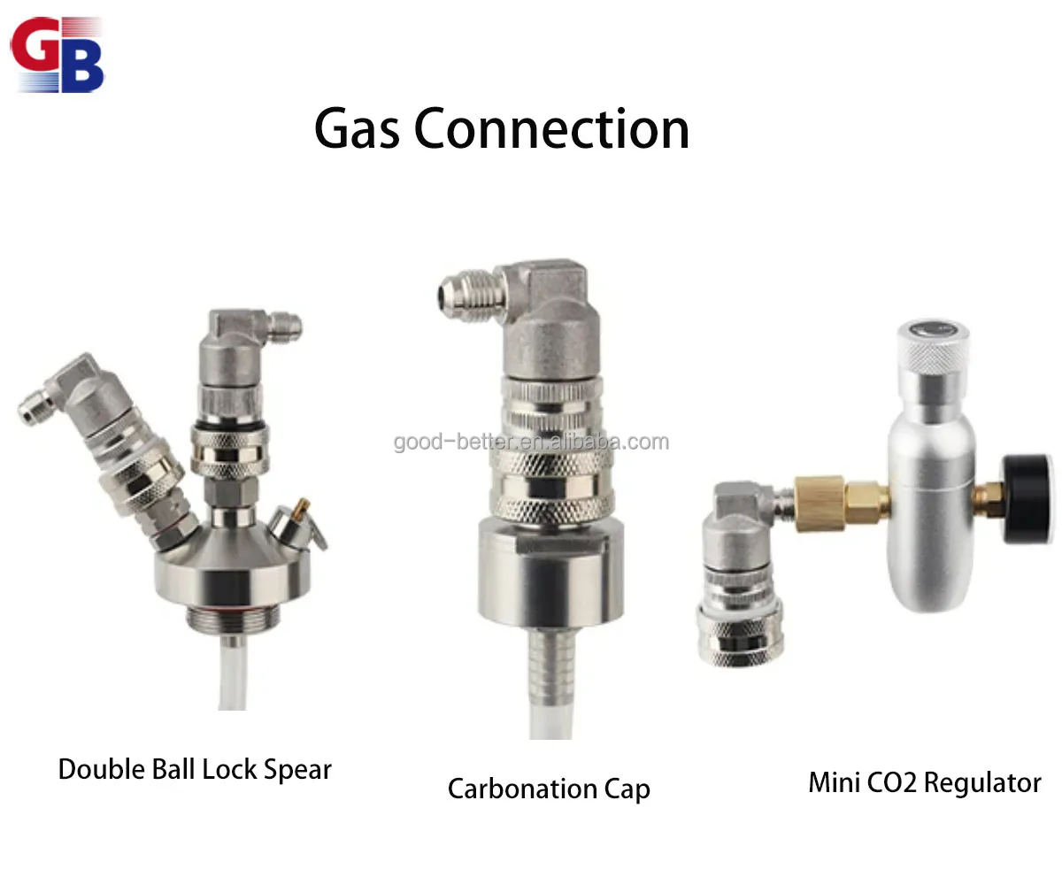 Ball Lock Disconnect Stainless Steel Liquid And Gas Keg Connector ...