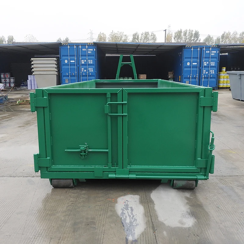 Waste Management Construction Hook Lift Container Disposable Dump Truck ...