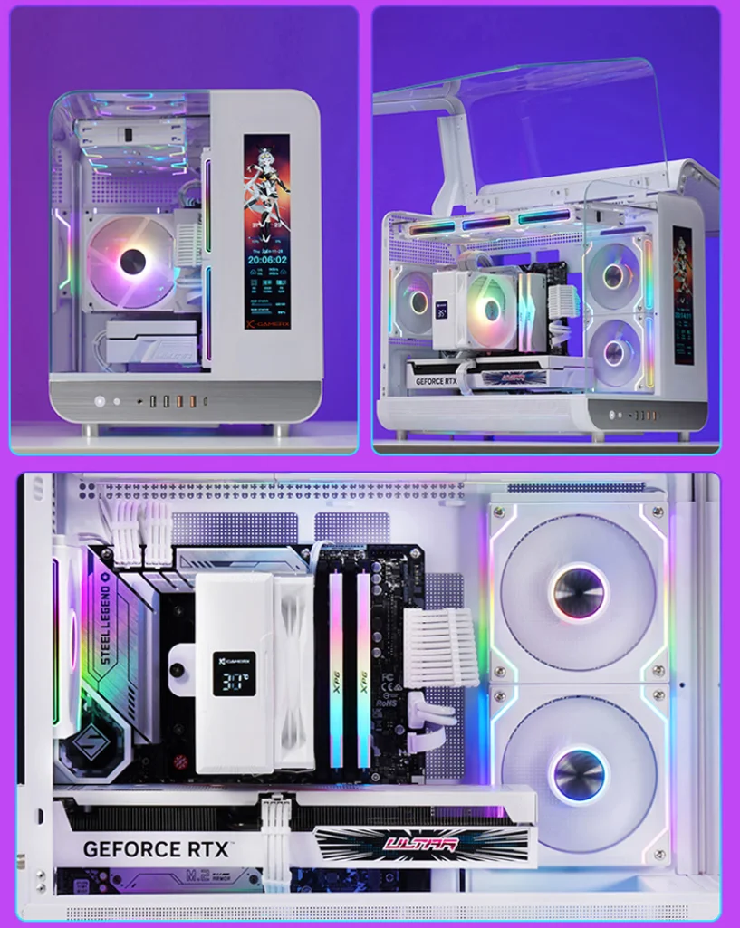 2025 Phantom Supercomputer Tower - Microatx Desktop Case