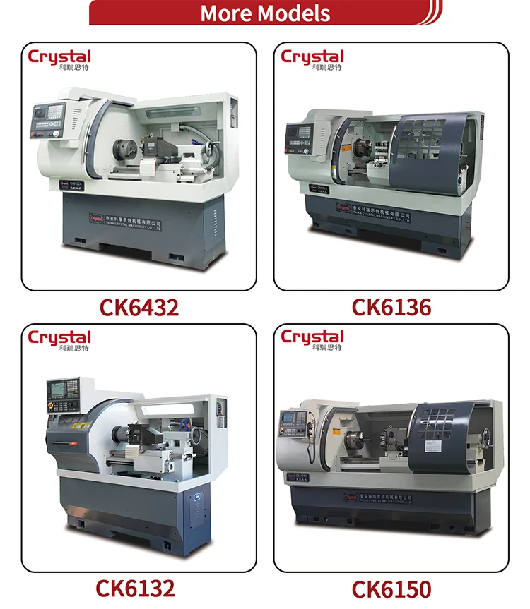 Crystal Ck6140a Hobby Cnc Metal Lathe - Buy Hobby Cnc Lathe,Hobby Metal ...