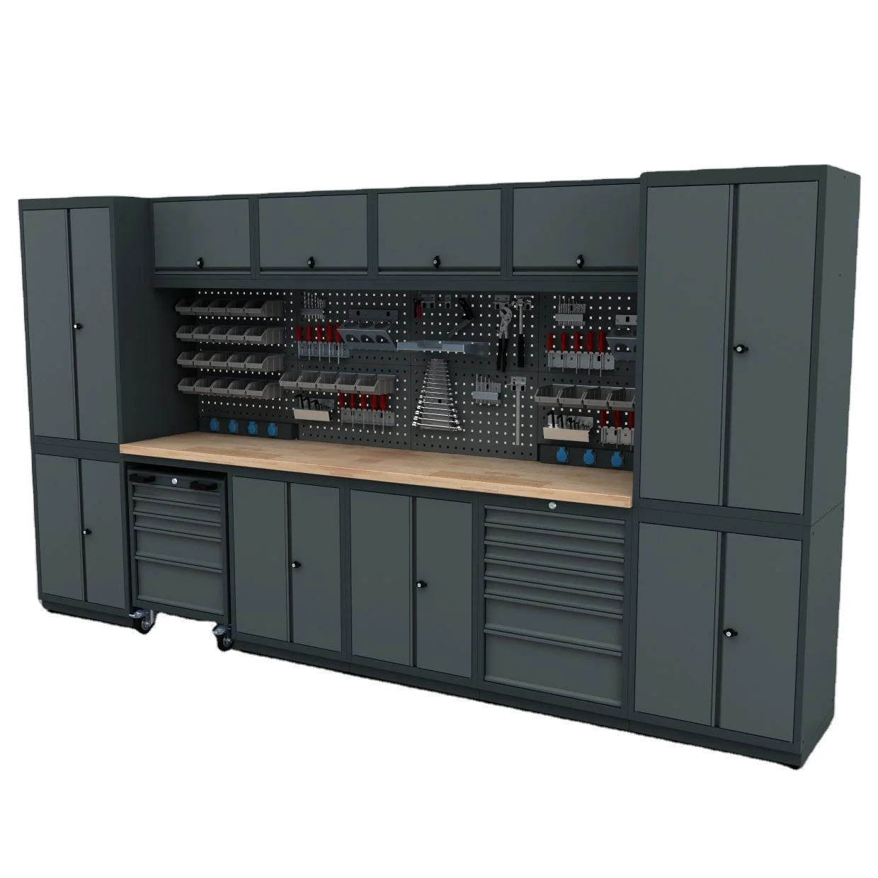 Great Modular Tool Cabinet System For Mechanic Garages For All Usage ...