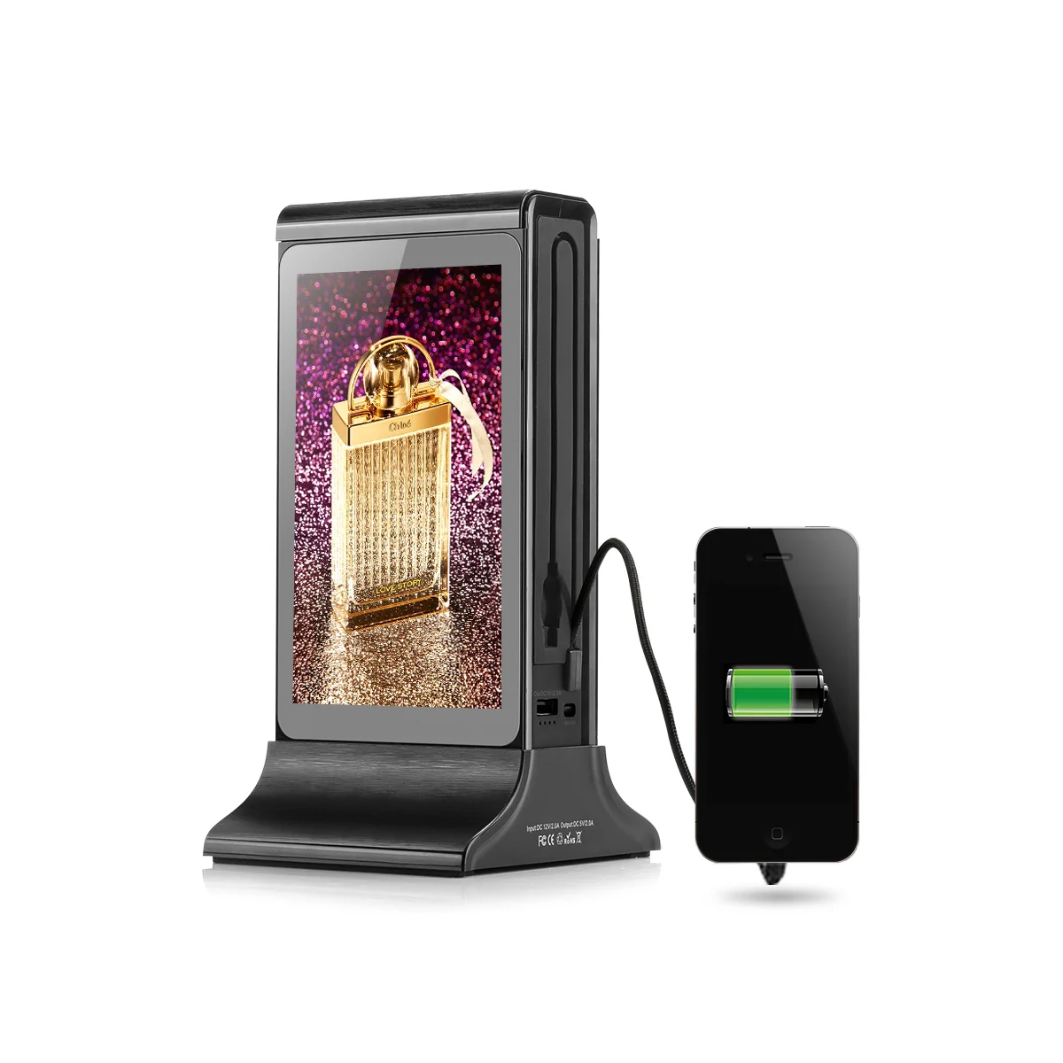 New Remotely Control Table Top Digital Menu Advertising Display ...