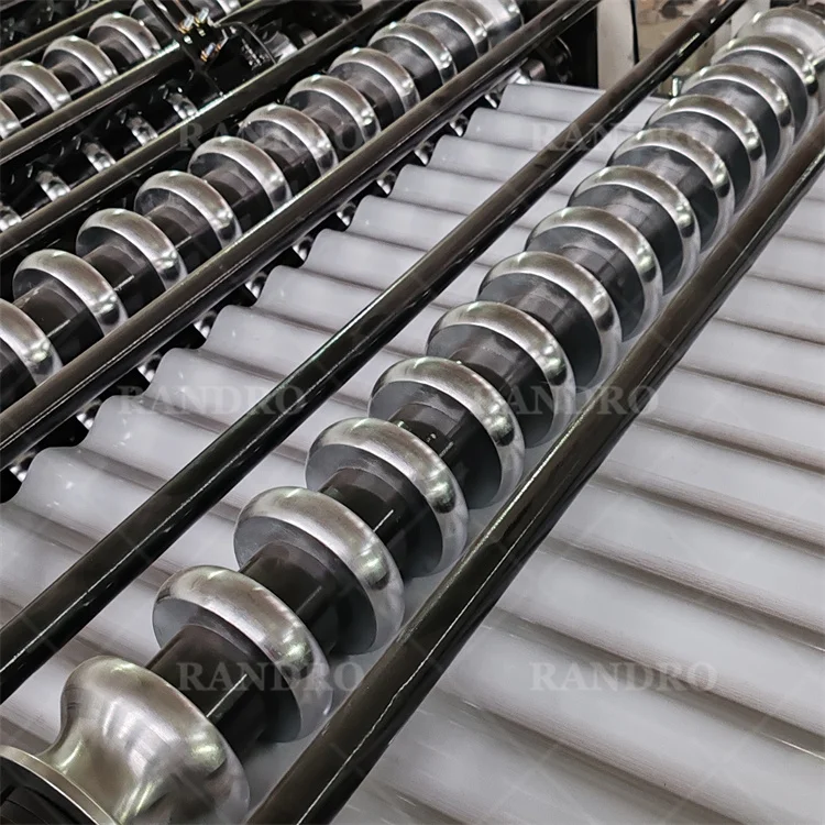 RANDRO TR5 TR6 Steel Trapezoidal Corrugated Wave Roll Former IBR ...