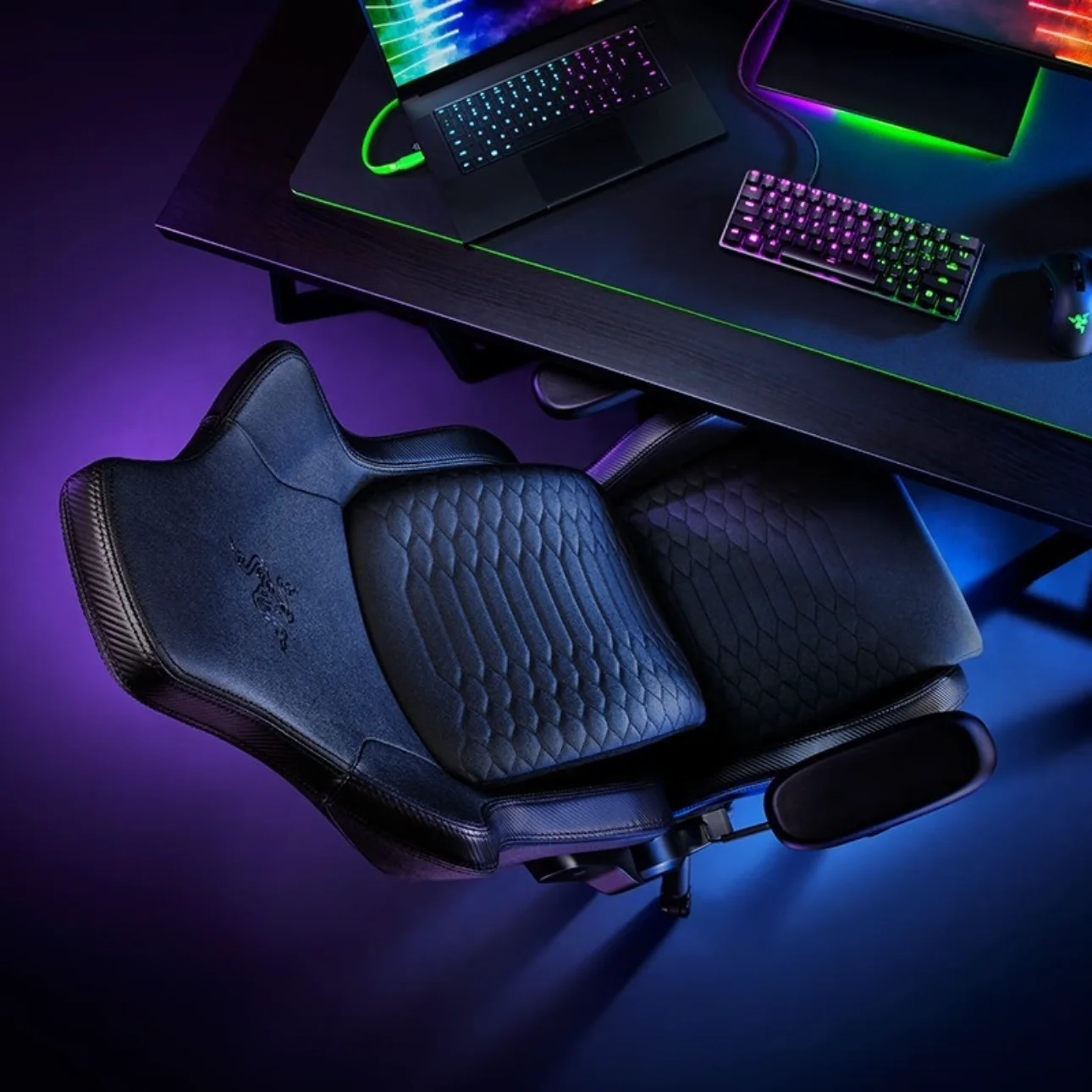 Razer Cheap Leather Silla Gamer Factory Ergonomic Reclining