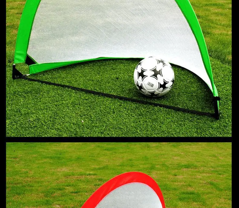 Portable Foldable Football Soccer Ball Nets Training Equipment Pop Up ...