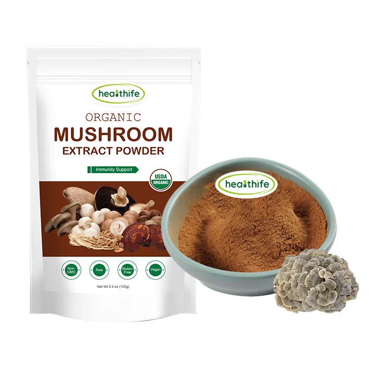 Organic Mushroom Blend Powder - 10 in 1 Health Complex