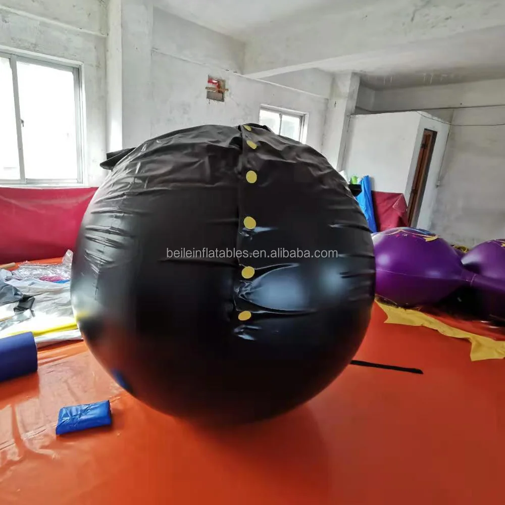 Beile PVC Inflatable Transparent Blueberry Suit with Water Bag