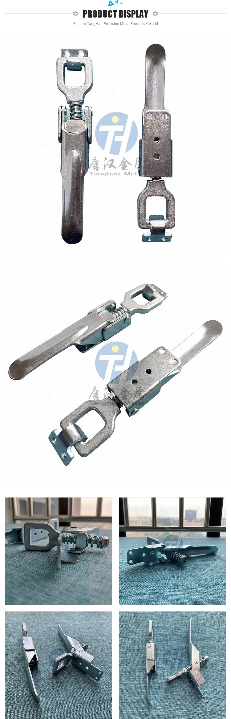 Adjustable Heavy Duty Over Centre Galvanized Iron Toggle Latch ...