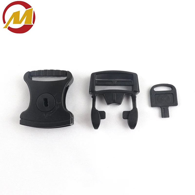 Newly Arrived Locking Plastic Quick Release Buckle With Small Keys ...