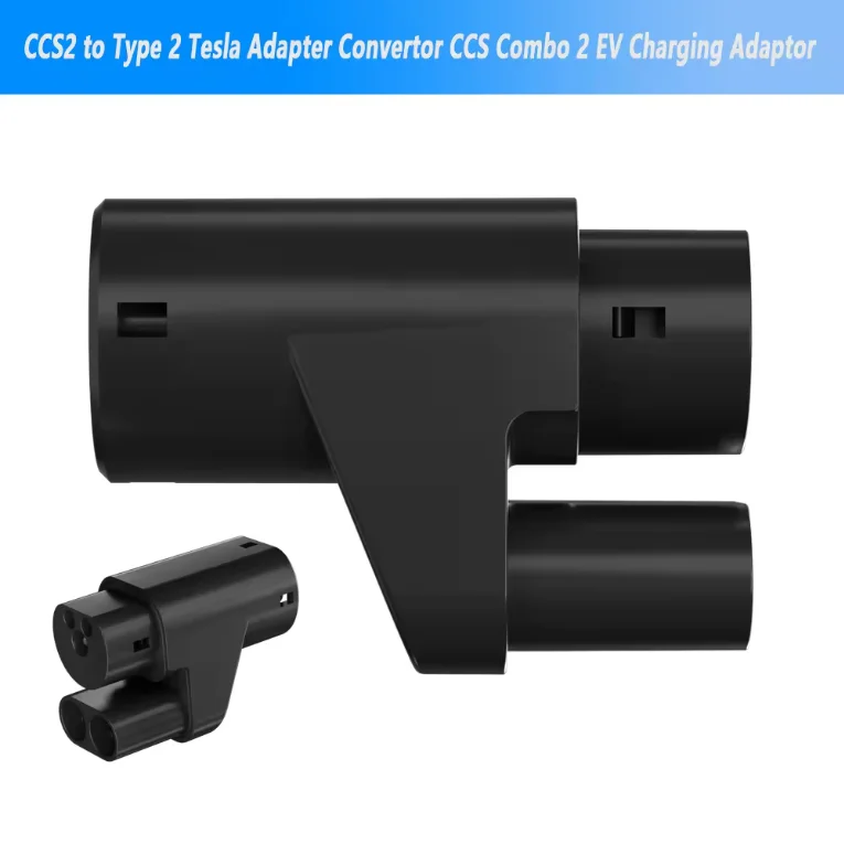 Ccs2 To Tpc Ev Adapter Dc/ac Charging Connector Ccs Type2 Combo Type 2 Convertor Churging Port ...