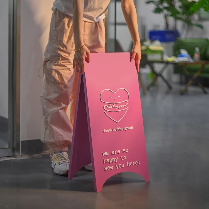 Customised Double-sided Floor-to-ceiling Display Boards for Shop ...