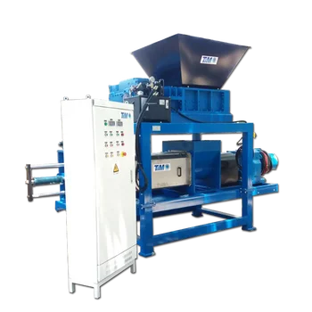 Oil Palm Empty Fruit Bunch Shredder And Dewatering Screw Press Machine ...