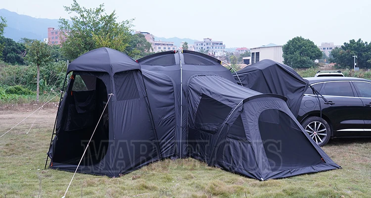 14 Person Base Camp 4 Rooms Hiking Camping Shelter Outdoor