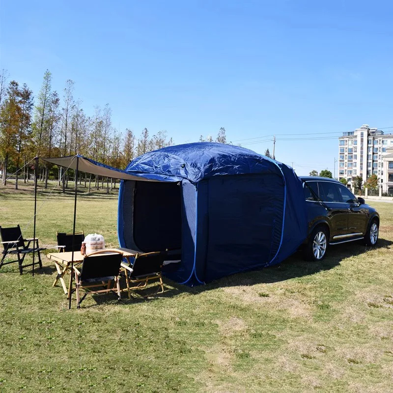 Auto Speed Drive Tail Tent No Build Outdoor Car Trunk Side Canopy Car ...
