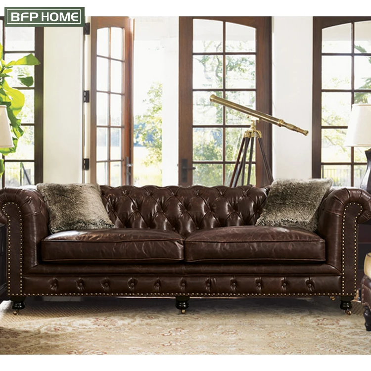 Bfp Home French Luxury Style Solid Wood Furniture High-end Sofa ...