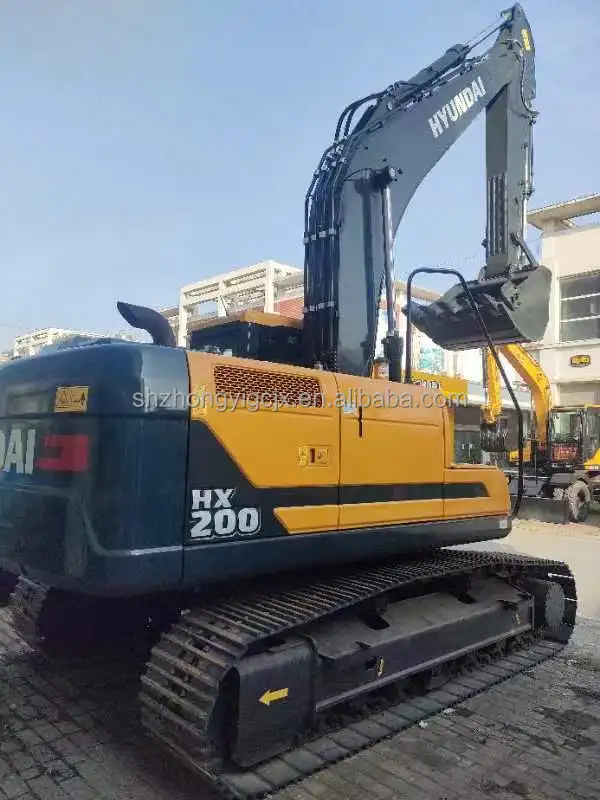 2024 New hyundai HX200 20ton Original Korea Hydraulic Crawler Excavator| Alibaba.com