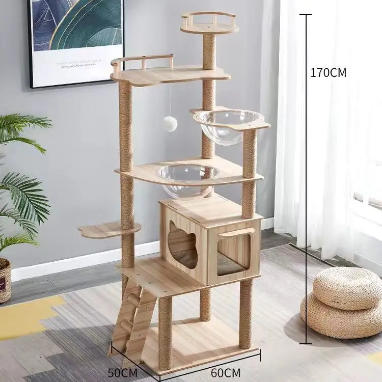Factory Spot Cat Climbing Frame Four Seasons General Environmental Cat ...