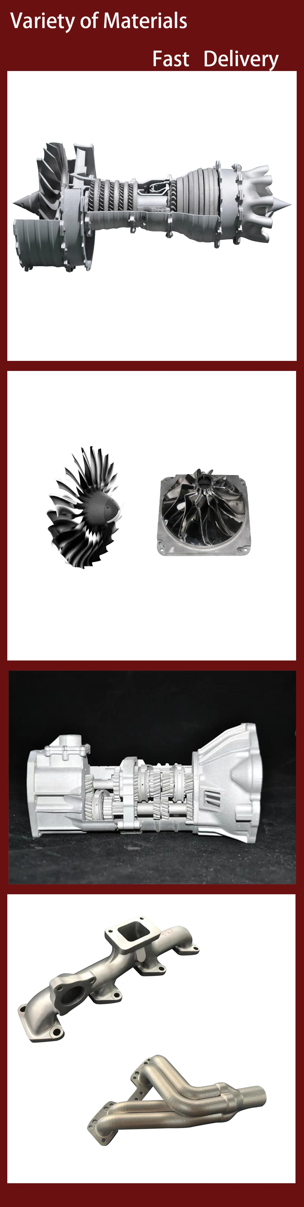 High Quality 3d Printing Metal Parts High Precision 3d Printing Service ...