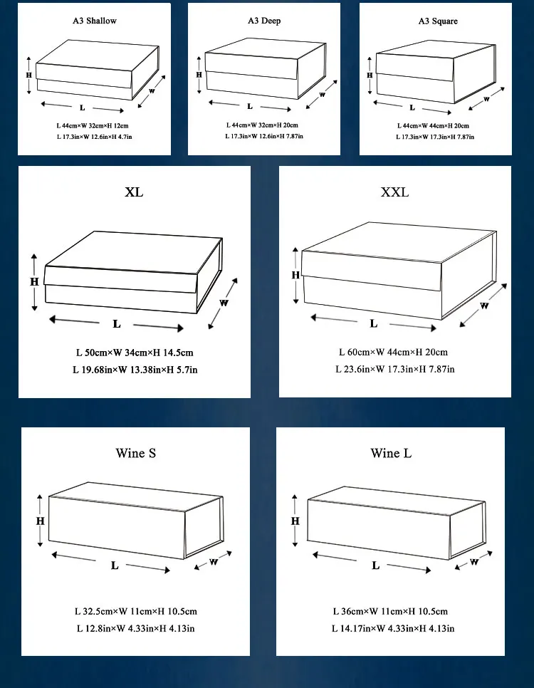 Wholesale Bulk Eco-Friendly White Gift Box with Lid - Cardboard ...