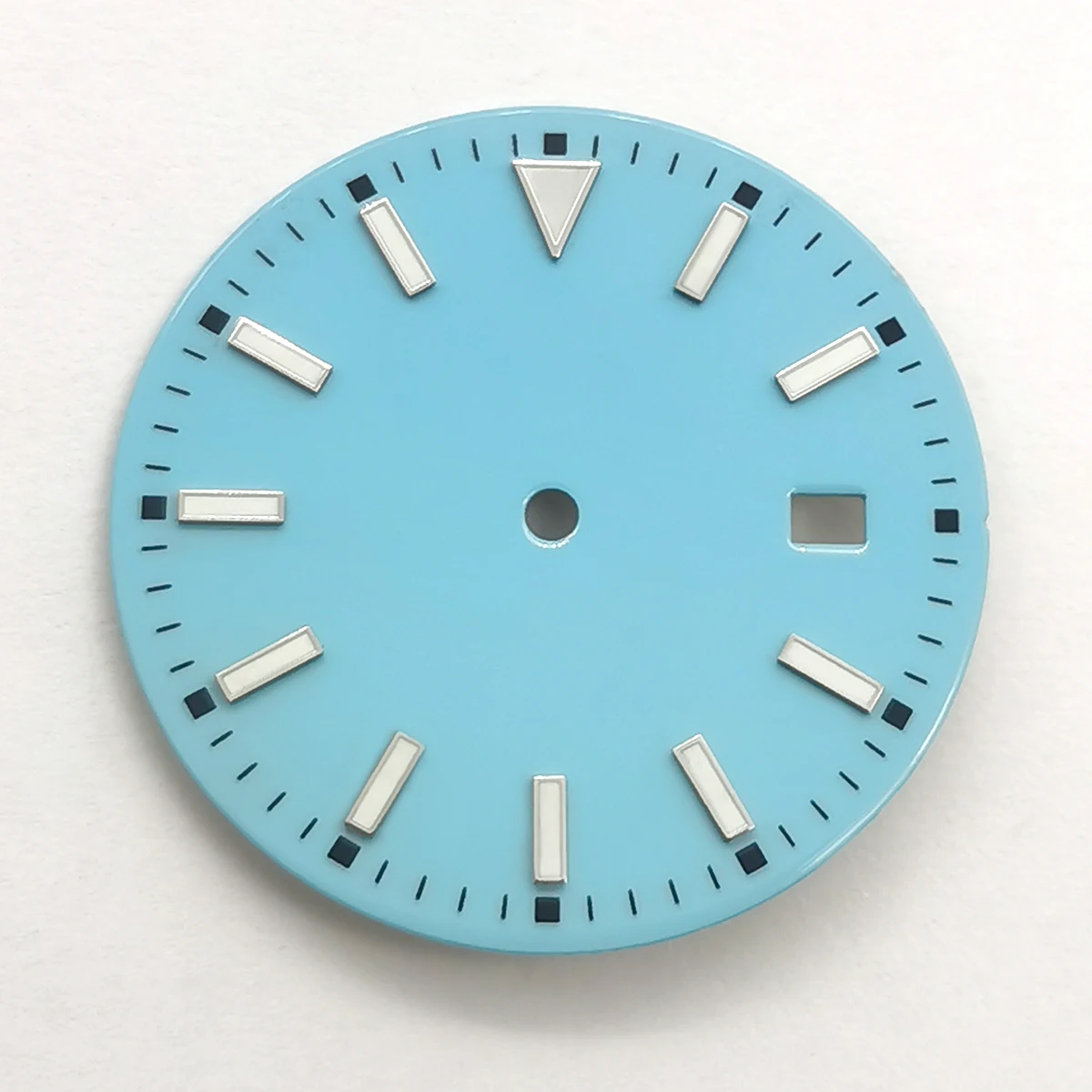 Watch parts 28.6mm black white blue yellow red green Dial Luminous Fit ...