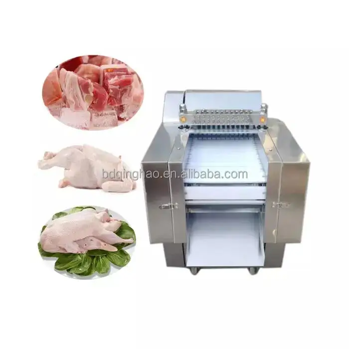 Frozen Chicken Cube Cutter Poultry Meat Cutting Machine Chicken Breast ...
