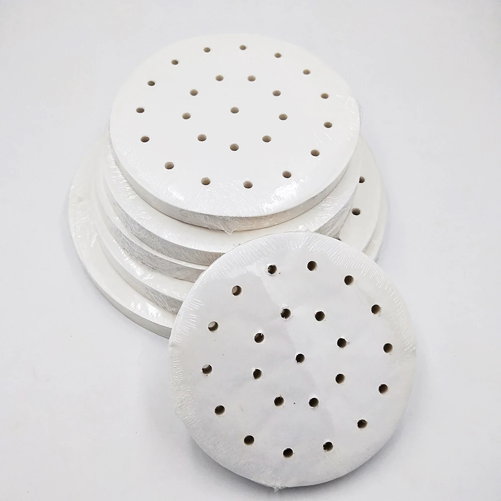 Perforated Dim Sum Parchment - Non-Stick Steaming Paper