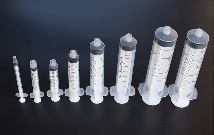 12ML Manual Long Mouth Injection Syringe Multifunctional Needle-Free ...