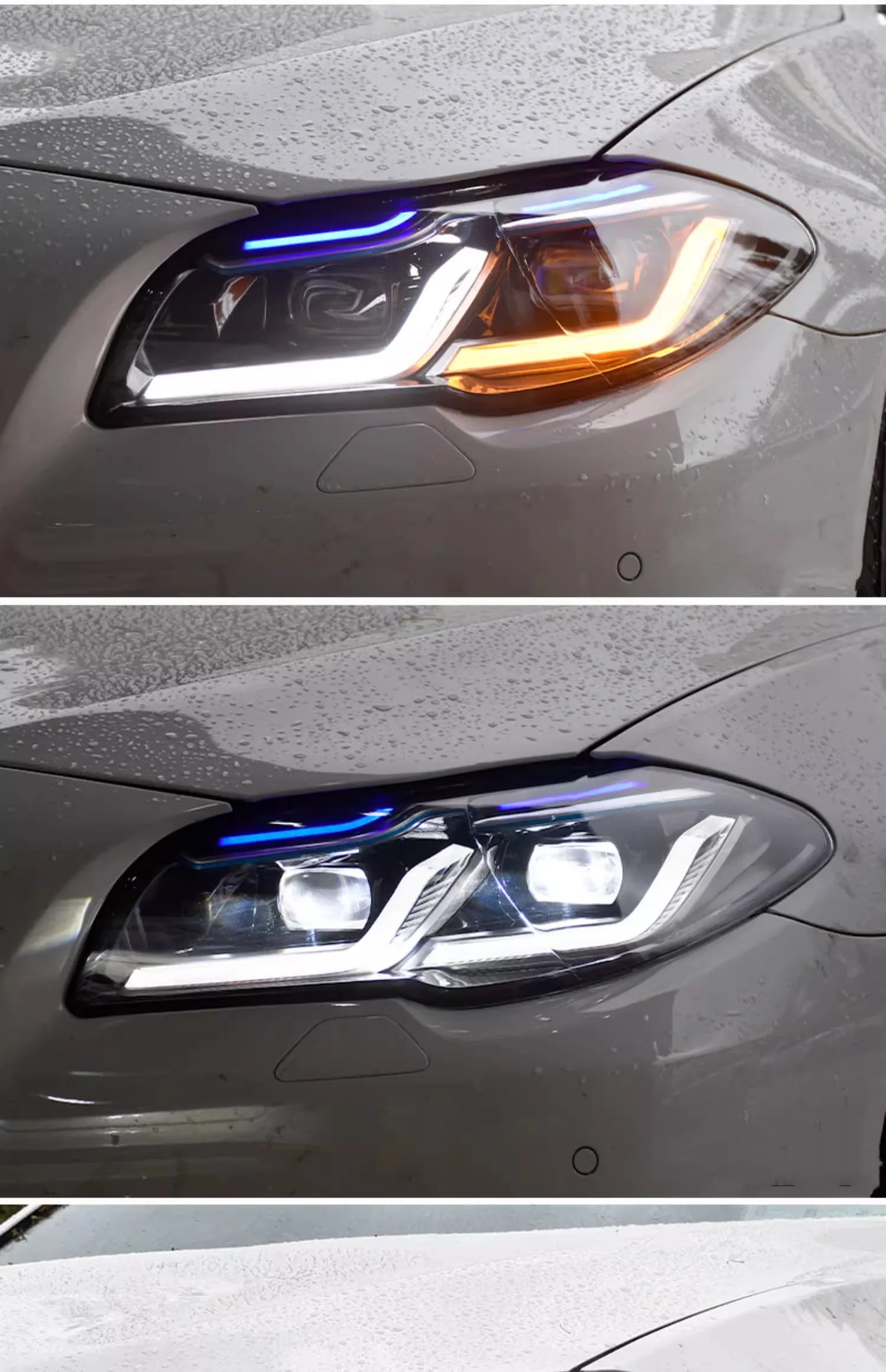 F10 Headlight Upgrade - LED Day Running Light for BMW