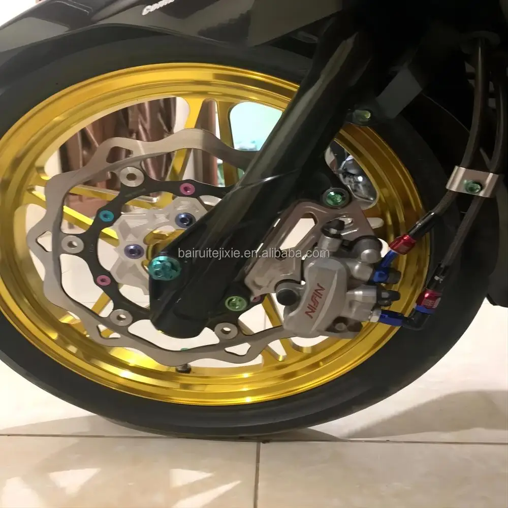 M5 M6 M8 M10 Titanium Bolts And Nuts Titanium Disc Head Anodized Raw ...