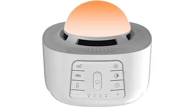 White Noise Machine Sound Soother Smart Night Light Therapy Player ...