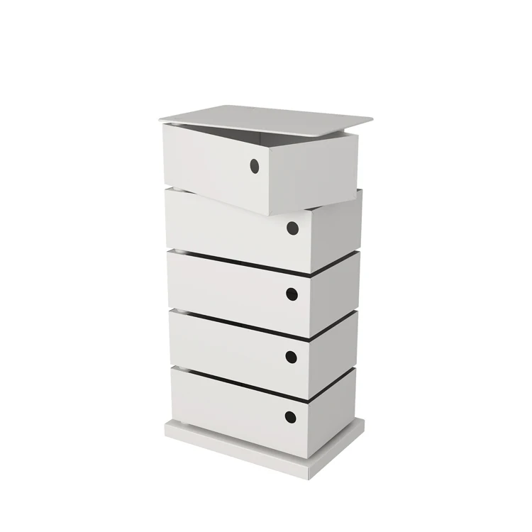 New Design Rotating Drawer Storage Cabinet Metal Rotation Chest Of ...