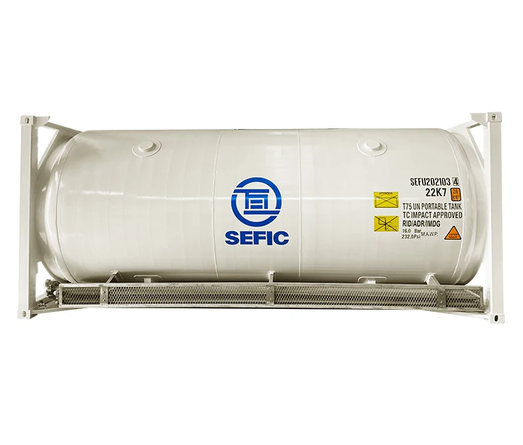 ASME Standard 20FT Price Tank Container Iso UN T75 Portable