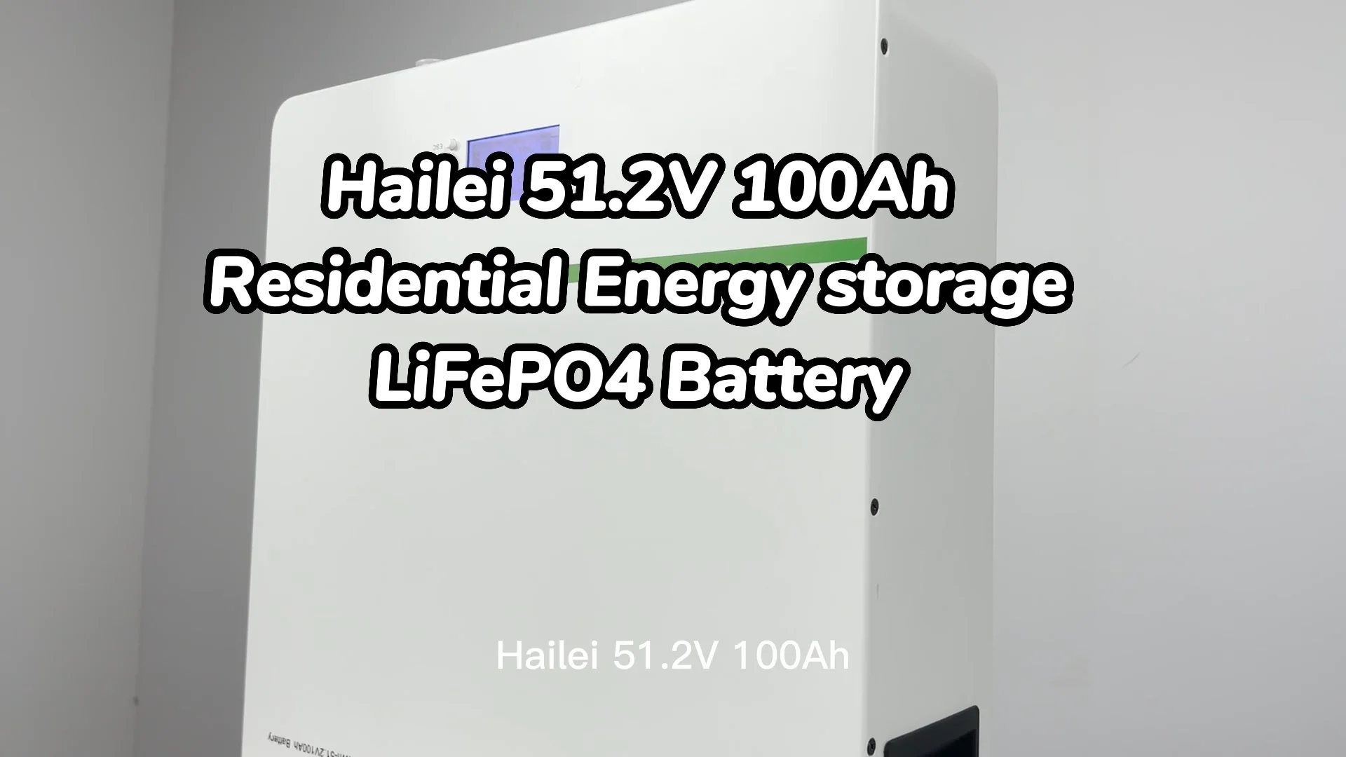 Hailei Powerwall 48v Lifepo4 Battery 48 Volt 100ah 200ah 10kwh 5kwh ...