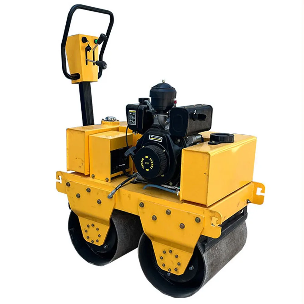 Small Roller Handheld Single Steel Wheel Double Steel Wheel Roller ...