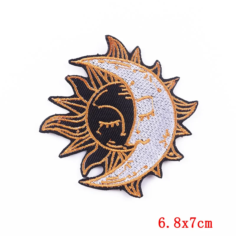 Cartoon Fox Embroidery Iron on Thermoadhesive Patches for Clothing Twill Custom for Kids Emblem ...