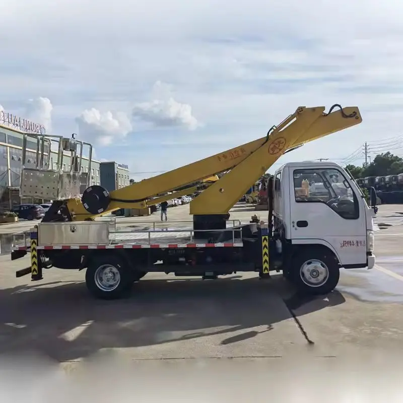 Isuzu Single Row Telescopic Arm High-altitude Operation Vehicle - Buy ...