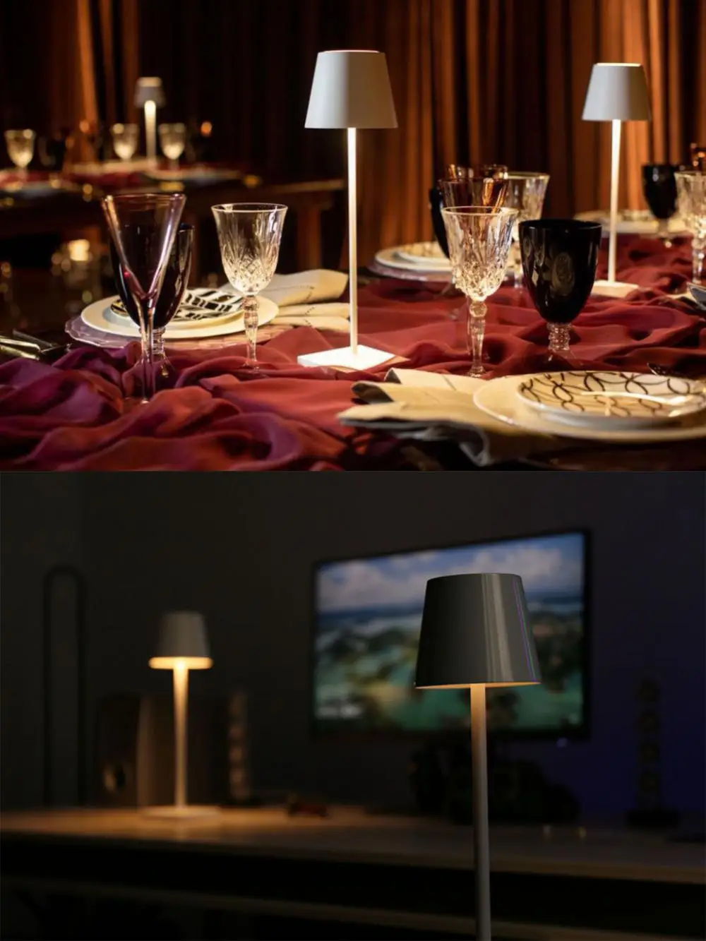 Kinscoter Modern Table Light Hotel Restaurant Decoration Romantic ...