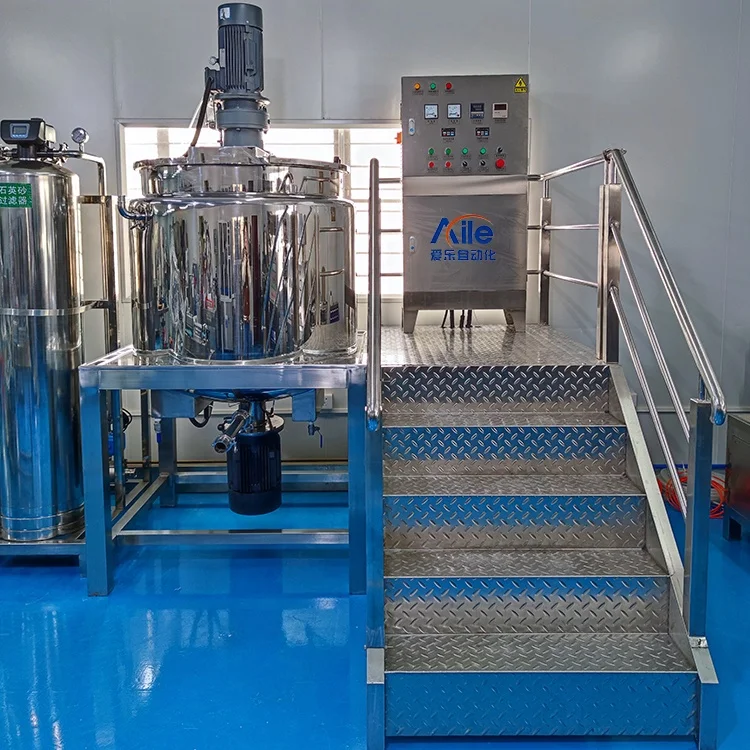 500L Chemical Homogeneous Mixing Pot Shampoo Hand Gel Mixing Tank ...