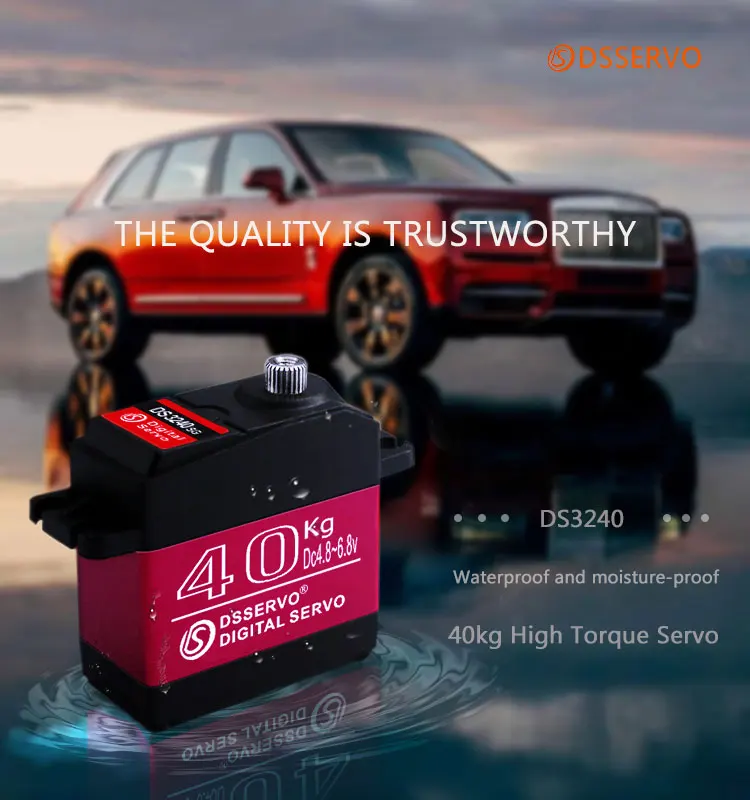 Dsservo DS3240 Servo Motor 40kg - High Speed Digital Servo