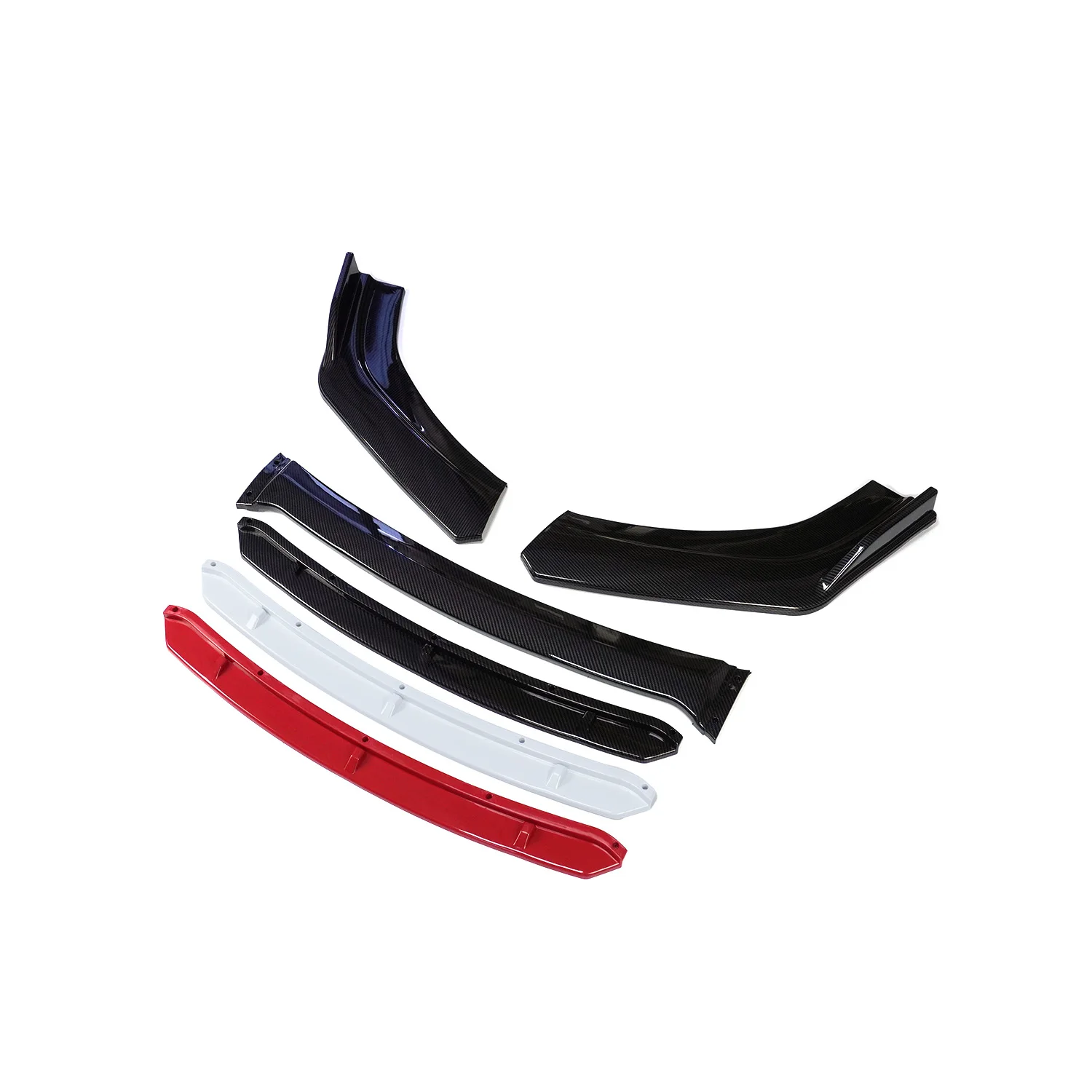 Car Front Bumper Lip Body Kit Spoiler Splitter Bumper Canard Lip ...
