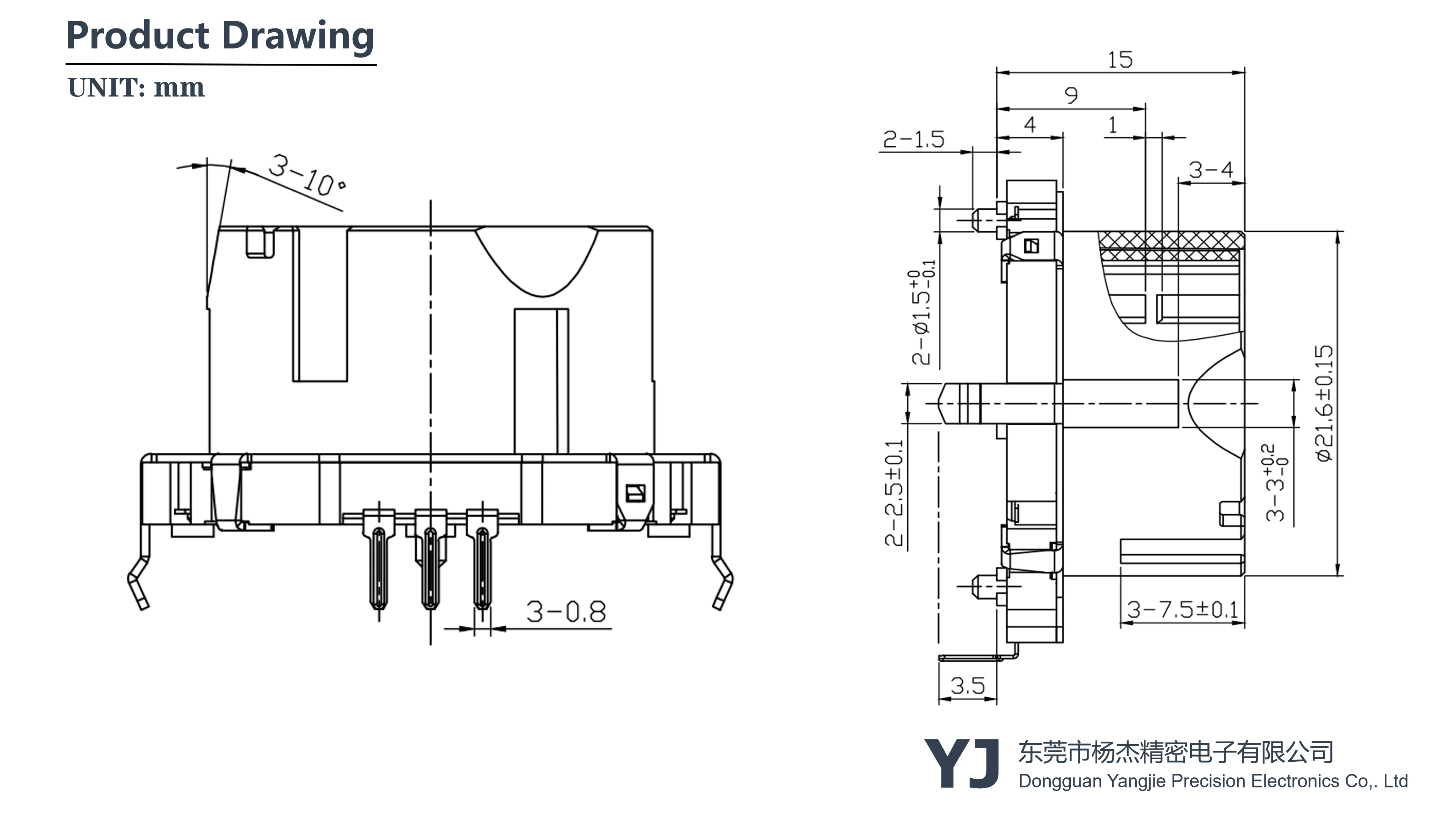 Yj Ec28a Hollow Shaft Encoder 28mm 360degree Pulses Incremental Type ...