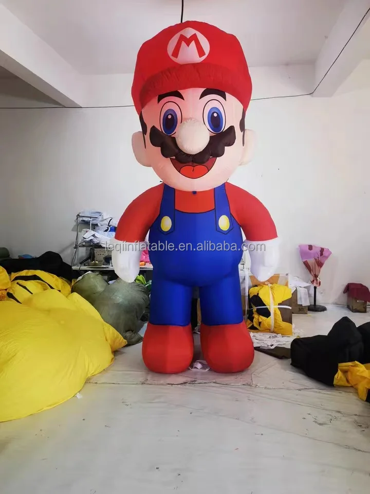Inflatable Mario Luigi Model Giant Inflatable Marine Christmas ...